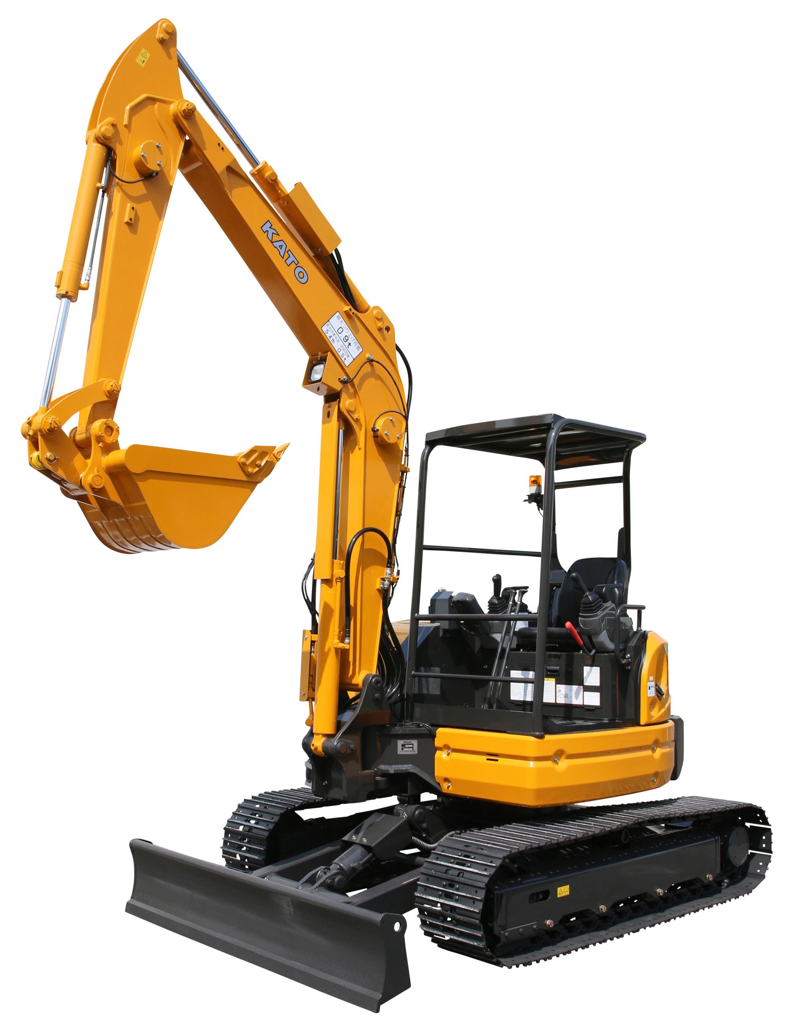 Kato 60V5 Mini Excavator - Zero Tail Swing & Powerful Digging - Runge ...
