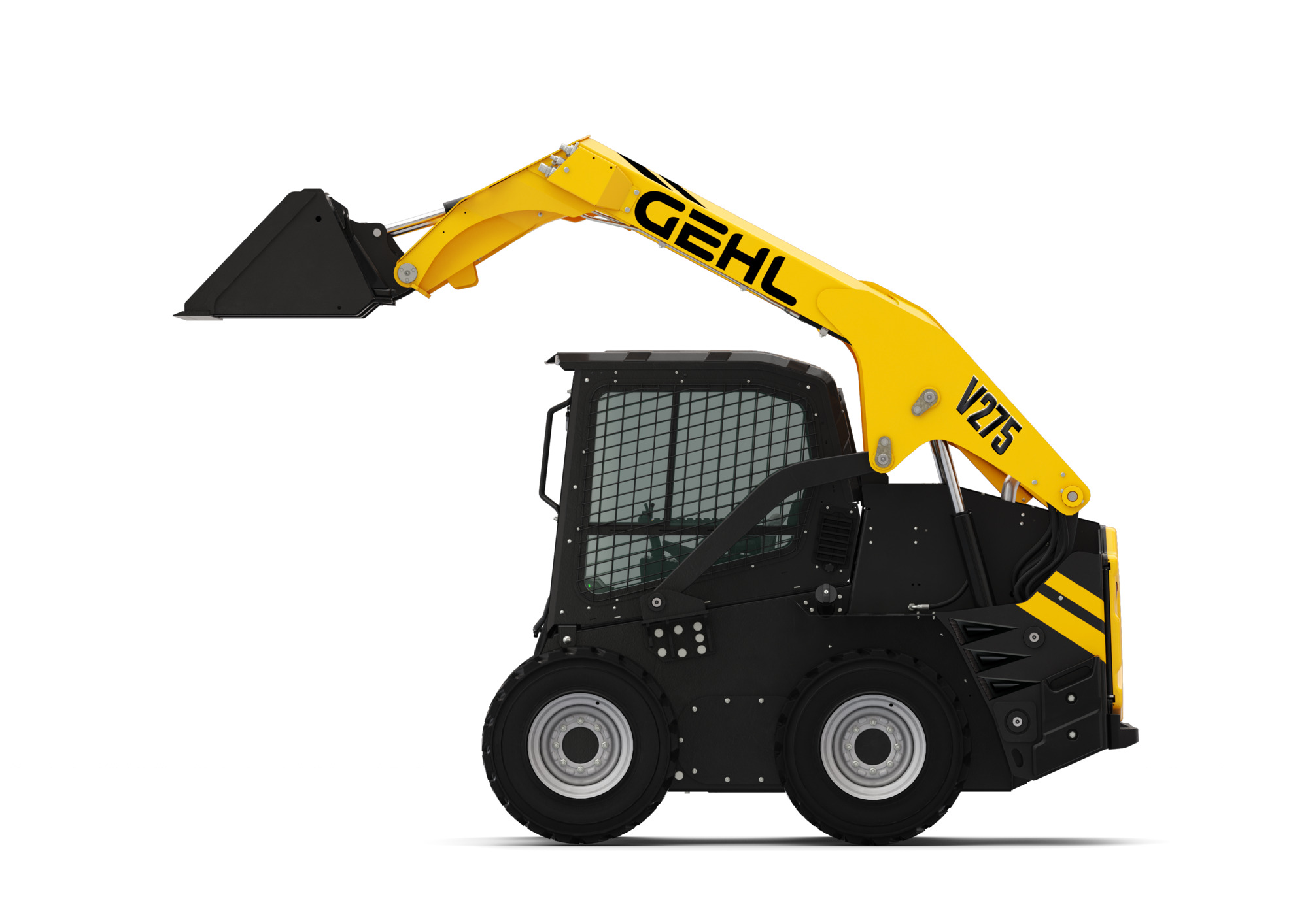 GEHL V275 Skid Loader - 2,750 lb Vertical Lift Strength - Runge Equipment